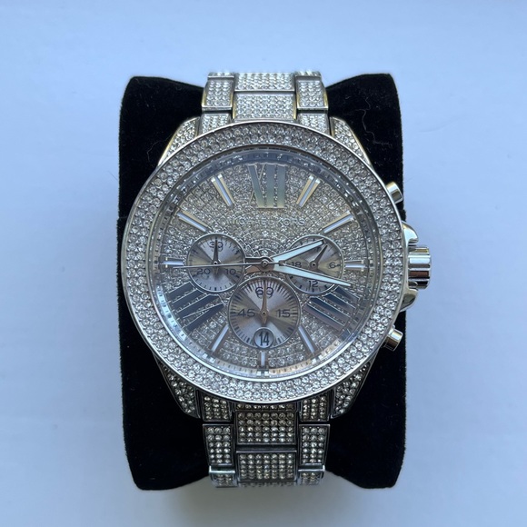 Michael Kors | Accessories | Michael Kors The Ritz Silver Watch | Poshmark